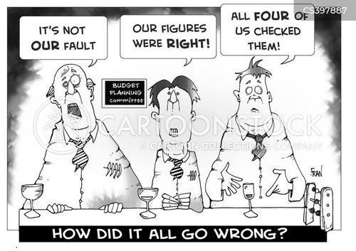 Budget Planning Cartoons and Comics - funny pictures from CartoonStock