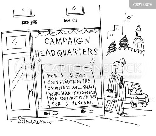 Campaign Drives Cartoons and Comics - funny pictures from CartoonStock