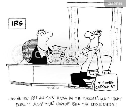 Tax Deductable Cartoons and Comics - funny pictures from CartoonStock