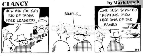 Something For Nothing Cartoons and Comics - funny pictures from ...