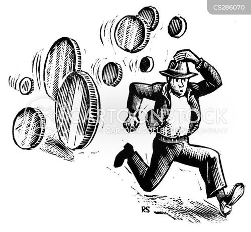 Being Chased Cartoons and Comics - funny pictures from CartoonStock