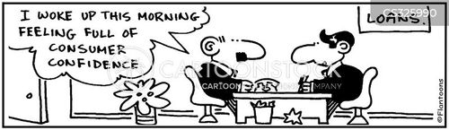Bad Credit Loans Cartoons and Comics - funny pictures from CartoonStock