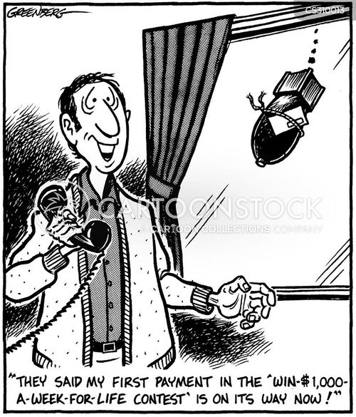 Winning Prizes Cartoons and Comics - funny pictures from CartoonStock