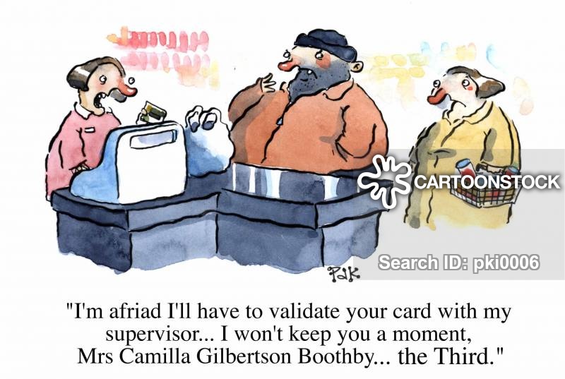 Credit Card Fraud Cartoons and Comics - funny pictures from CartoonStock