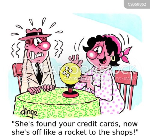 Shopping Spree Cartoons and Comics - funny pictures from CartoonStock