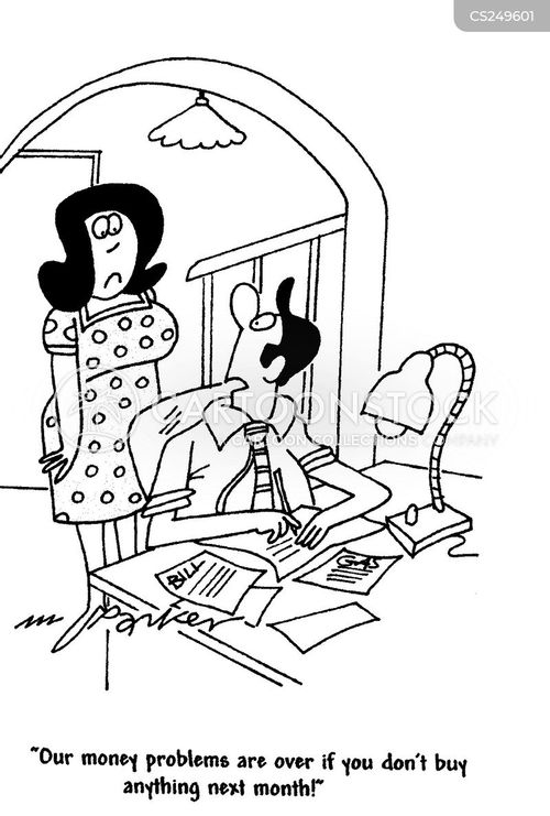 Household Bill Cartoons and Comics - funny pictures from CartoonStock