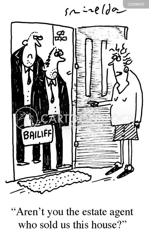 Repossession Order Cartoons and Comics - funny pictures from CartoonStock