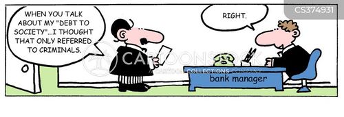 Debtor Cartoons and Comics - funny pictures from CartoonStock