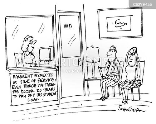 Medical Student Debt Cartoons and Comics - funny pictures from CartoonStock