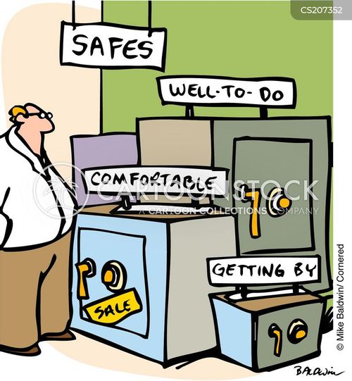 Safe Keeping Cartoons and Comics - funny pictures from CartoonStock