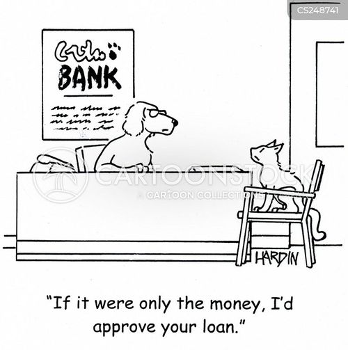 Devil-may-care Loans Cartoons and Comics - funny pictures from CartoonStock