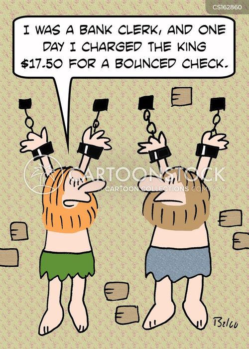 Fake Check Cartoons and Comics - funny pictures from CartoonStock