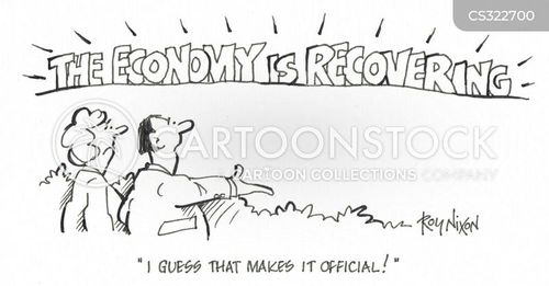 Economic Recoveries Cartoons and Comics - funny pictures from CartoonStock