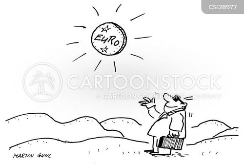 Euro Coin Cartoons and Comics - funny pictures from CartoonStock