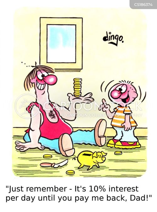 Calculating Interest Cartoons and Comics - funny pictures from CartoonStock