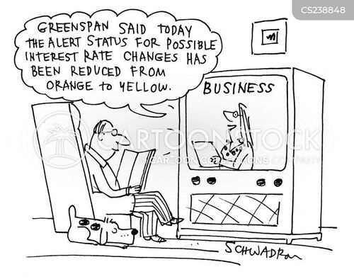 Interest Rate Fall Cartoons and Comics - funny pictures from CartoonStock