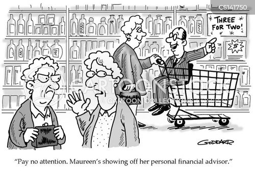 Financial Advisor Cartoons and Comics - funny pictures from CartoonStock