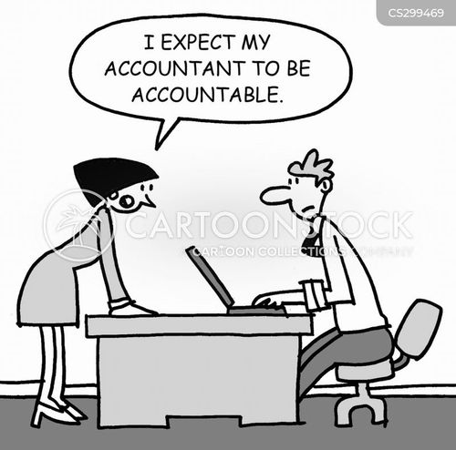 Company Accounts Cartoons and Comics - funny pictures from CartoonStock