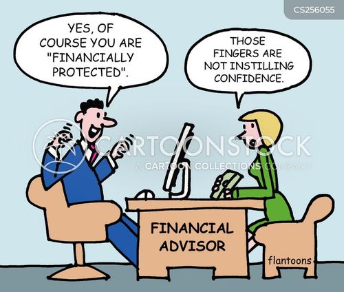 Financial Protection Cartoons and Comics - funny pictures from CartoonStock
