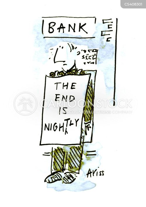 Banking Collapse Cartoons and Comics - funny pictures from CartoonStock