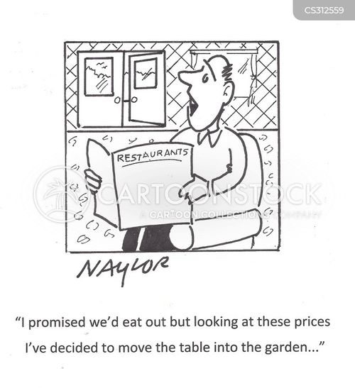 Expensive Restaurant Cartoons and Comics - funny pictures from CartoonStock