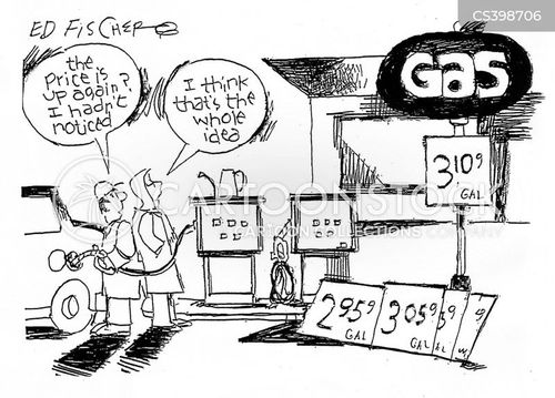 Oil Price Drivers Cartoons and Comics - funny pictures from CartoonStock