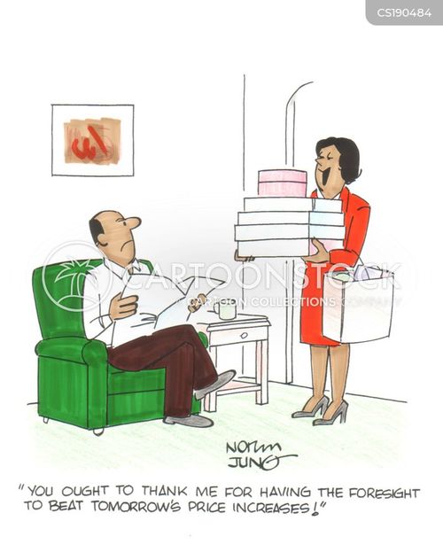 Big Spender Cartoons and Comics - funny pictures from CartoonStock