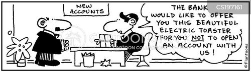 Banking Incentive Cartoons and Comics - funny pictures from CartoonStock