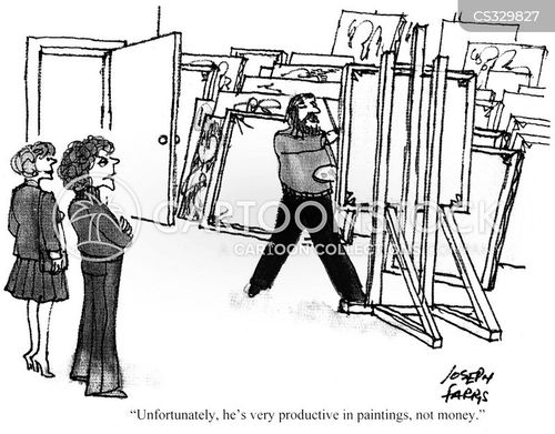 Artistic Productivity Cartoons and Comics - funny pictures from ...