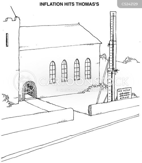 Church Money Cartoons and Comics - funny pictures from CartoonStock