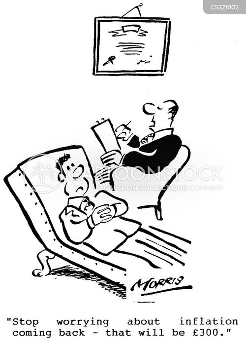 Inflation Worries Cartoons and Comics - funny pictures from CartoonStock