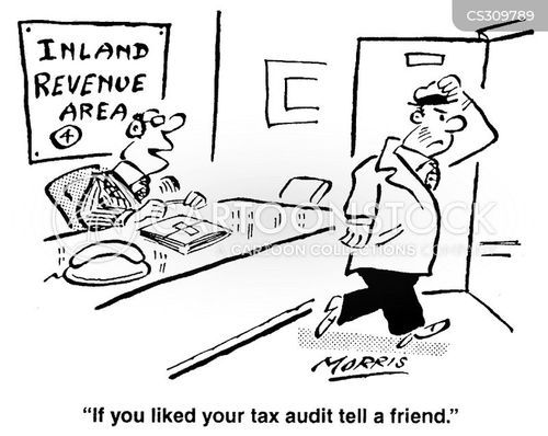 Inland Revenue Audit Cartoons and Comics - funny pictures from CartoonStock
