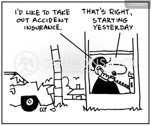 Insurance Premiums Cartoons and Comics - funny pictures from CartoonStock
