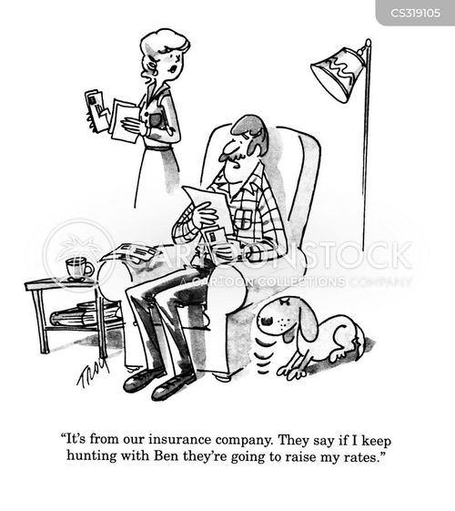Hunting Insurance Cartoons and Comics - funny pictures from CartoonStock