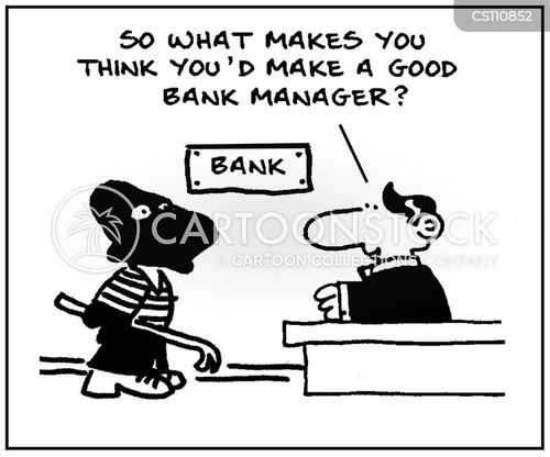 Bank Management Cartoons and Comics - funny pictures from CartoonStock