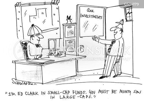 Small Cap Cartoons and Comics - funny pictures from CartoonStock