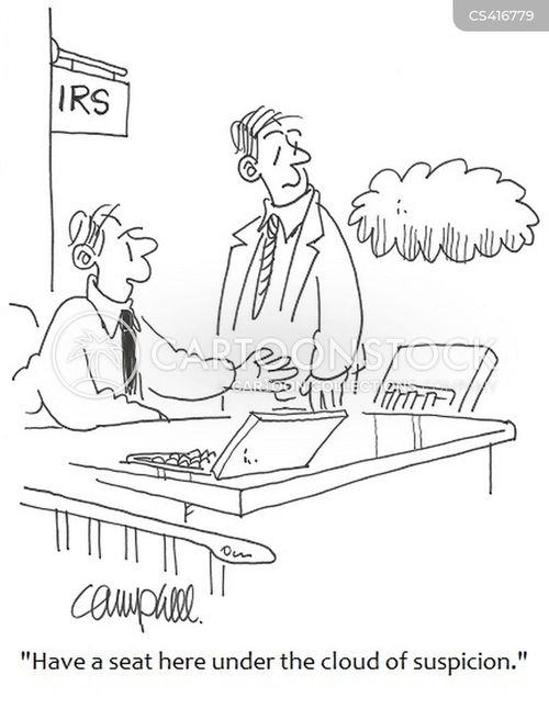 Tax Inspector Cartoons and Comics - funny pictures from CartoonStock