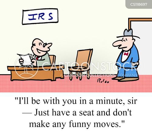 Irs Office Cartoons and Comics - funny pictures from CartoonStock