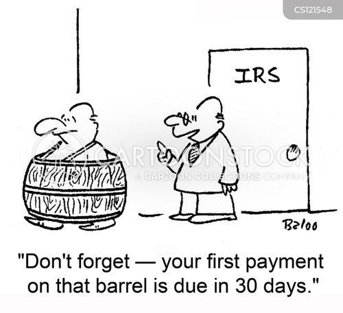 Payments Due Cartoons and Comics - funny pictures from CartoonStock