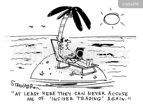 Insider Trader Cartoons and Comics - funny pictures from CartoonStock