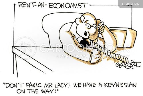 John Maynard Keynes Comic