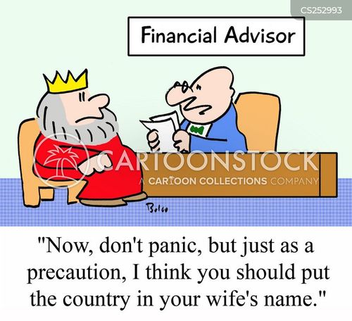 Royal Treasury Cartoons and Comics - funny pictures from CartoonStock