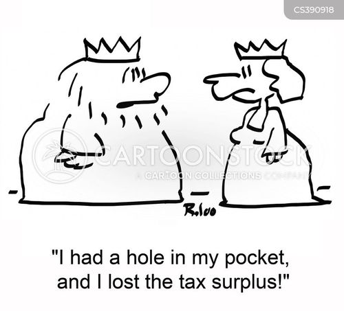 Budget Surplus Cartoons and Comics - funny pictures from CartoonStock
