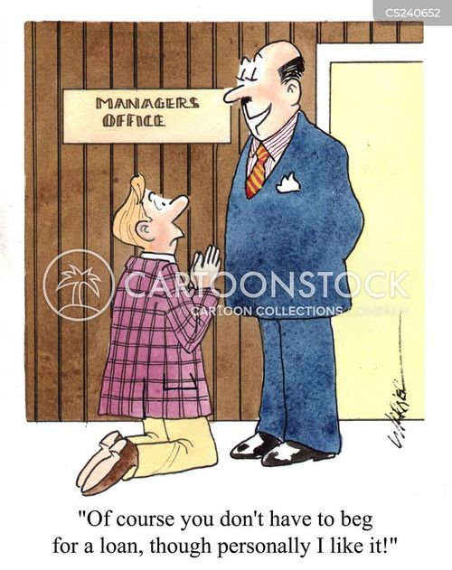 Beging Cartoons and Comics - funny pictures from CartoonStock