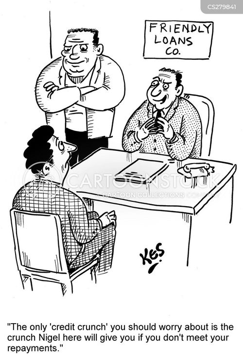 Credit Risk Cartoons and Comics - funny pictures from CartoonStock