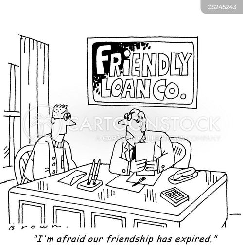 Loan Defaults Cartoons and Comics - funny pictures from CartoonStock