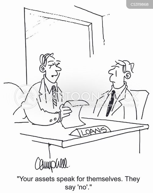 Credit Risk Cartoons and Comics - funny pictures from CartoonStock