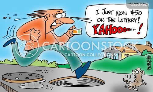 Lucky Sign Cartoons and Comics - funny pictures from CartoonStock