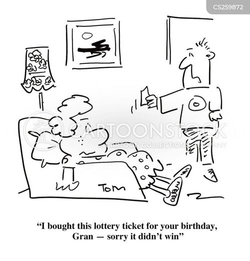 Lotto Winner Cartoons and Comics - funny pictures from CartoonStock