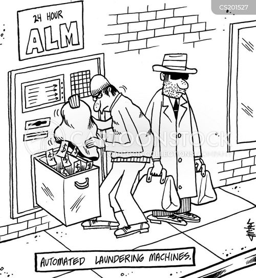 Money Laundering Cartoons and Comics - funny pictures from CartoonStock